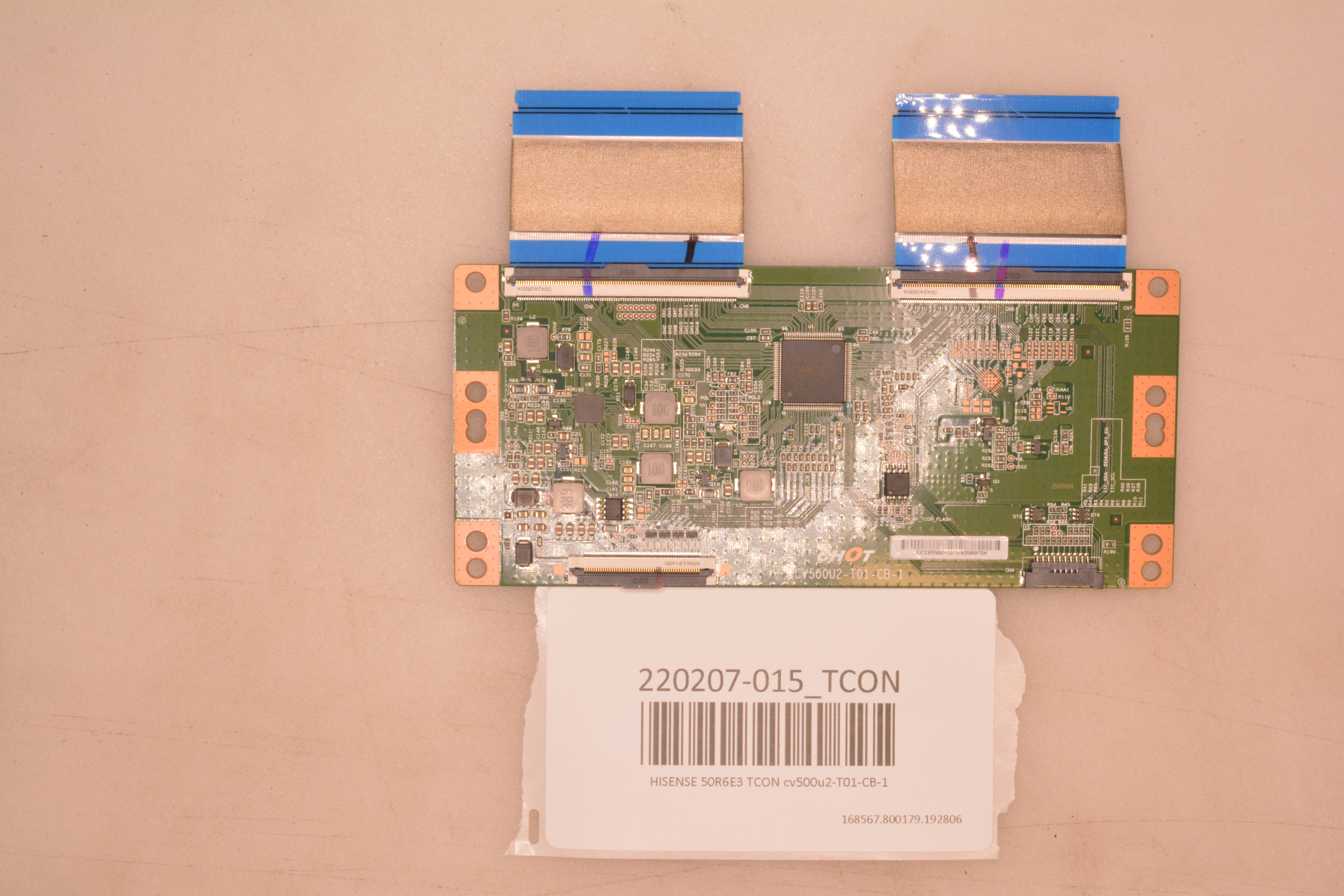 HISENSE 50R6E3 TCON CV500U2-T01-CB-1 | eBay