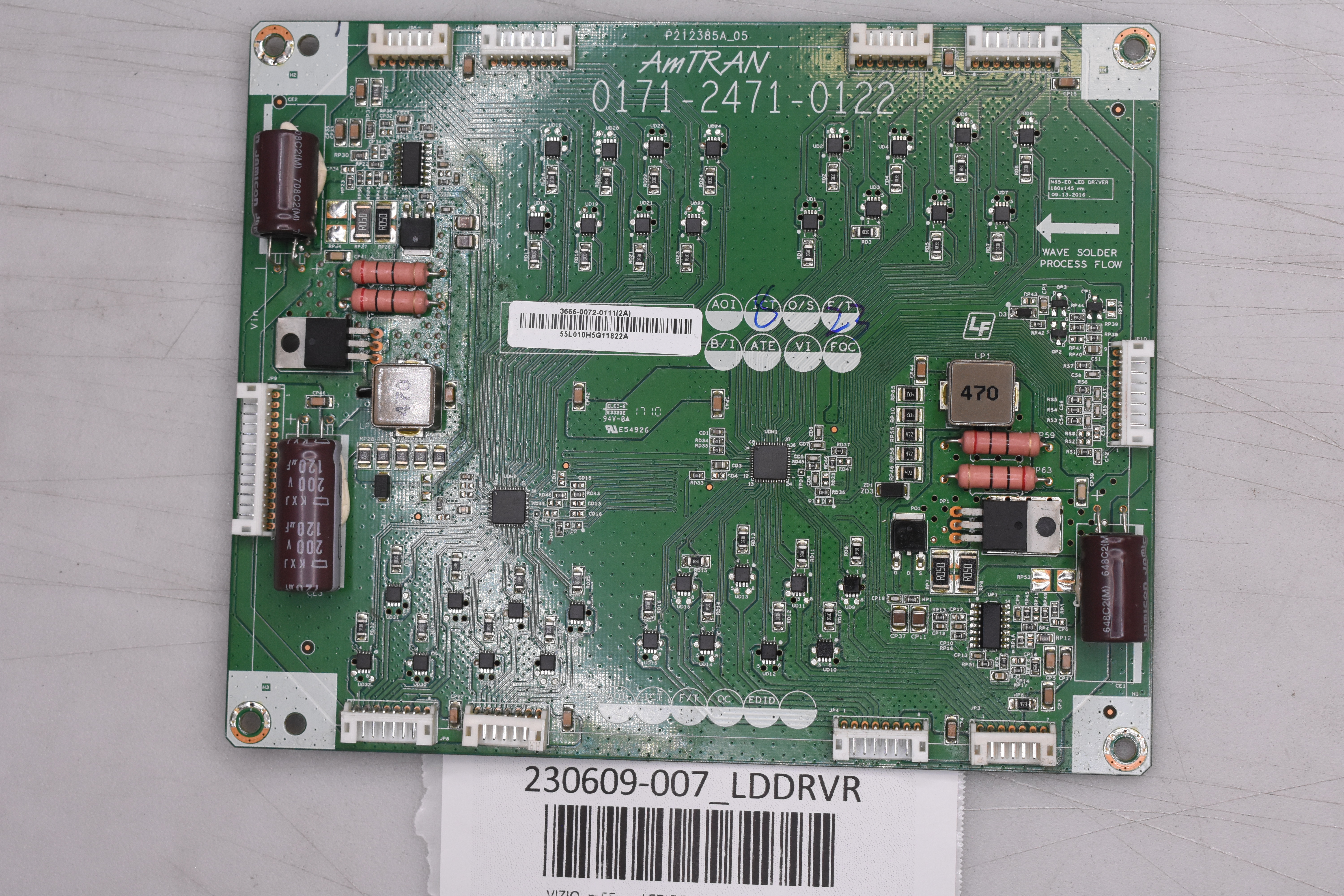 VIZIO M55-EO LED DRIVER 0171-2471-0122 | eBay