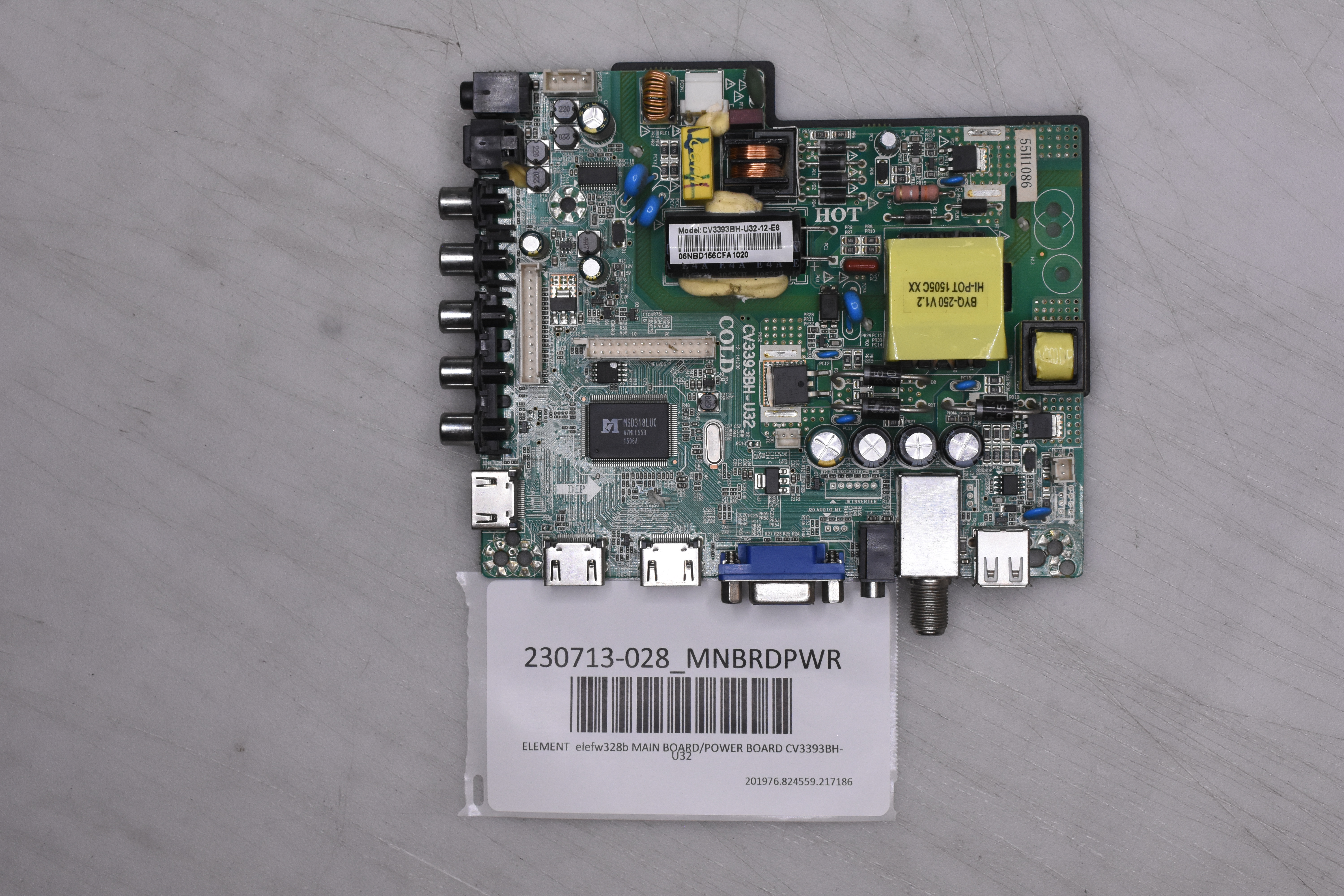 ELEMENT ELEFW328B MAIN BOARD/POWER BOARD CV3393BH-U32 | eBay