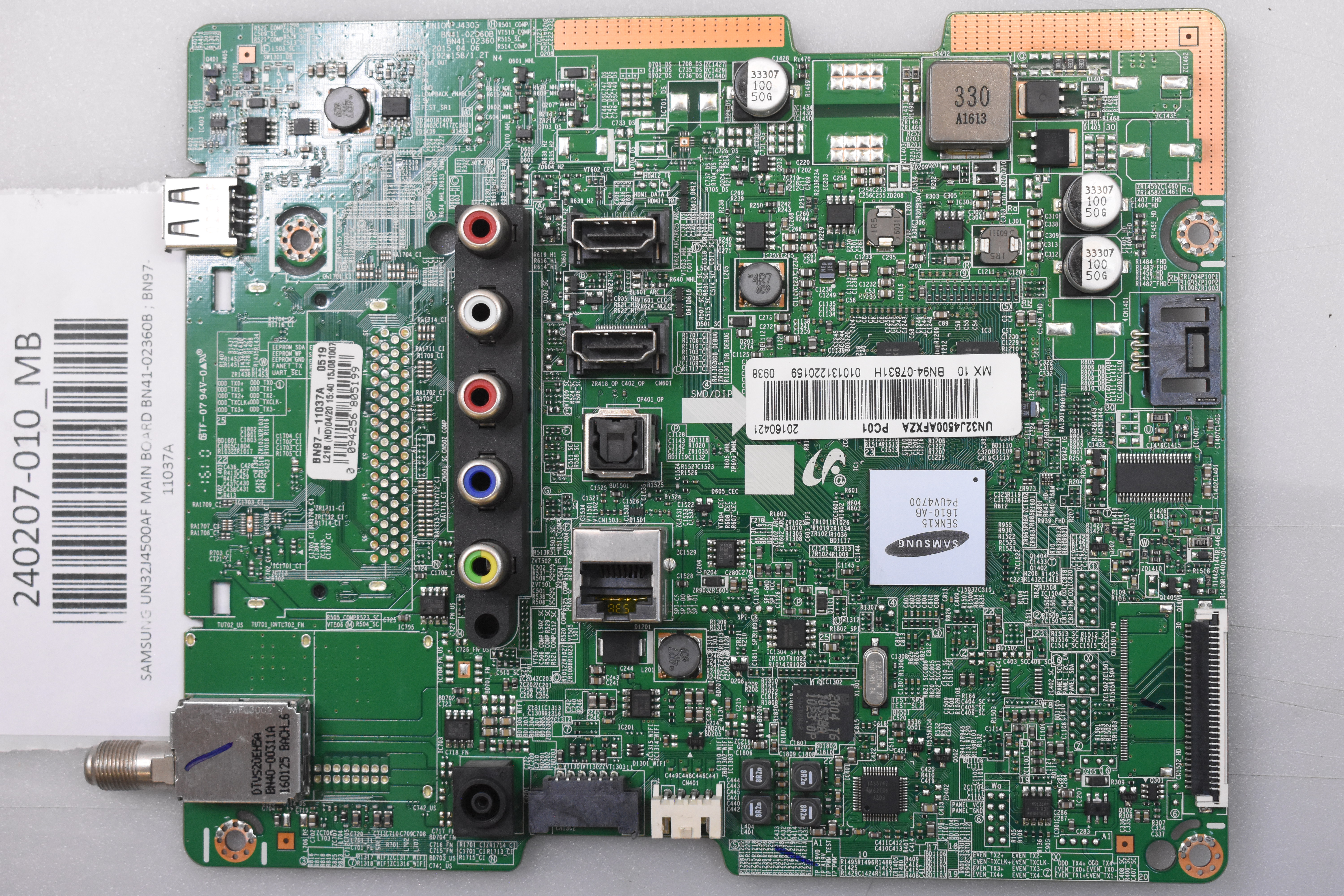 SAMSUNG UN32J4500AF MAIN BOARD BN41-02360B ; BN97-11037A | eBay