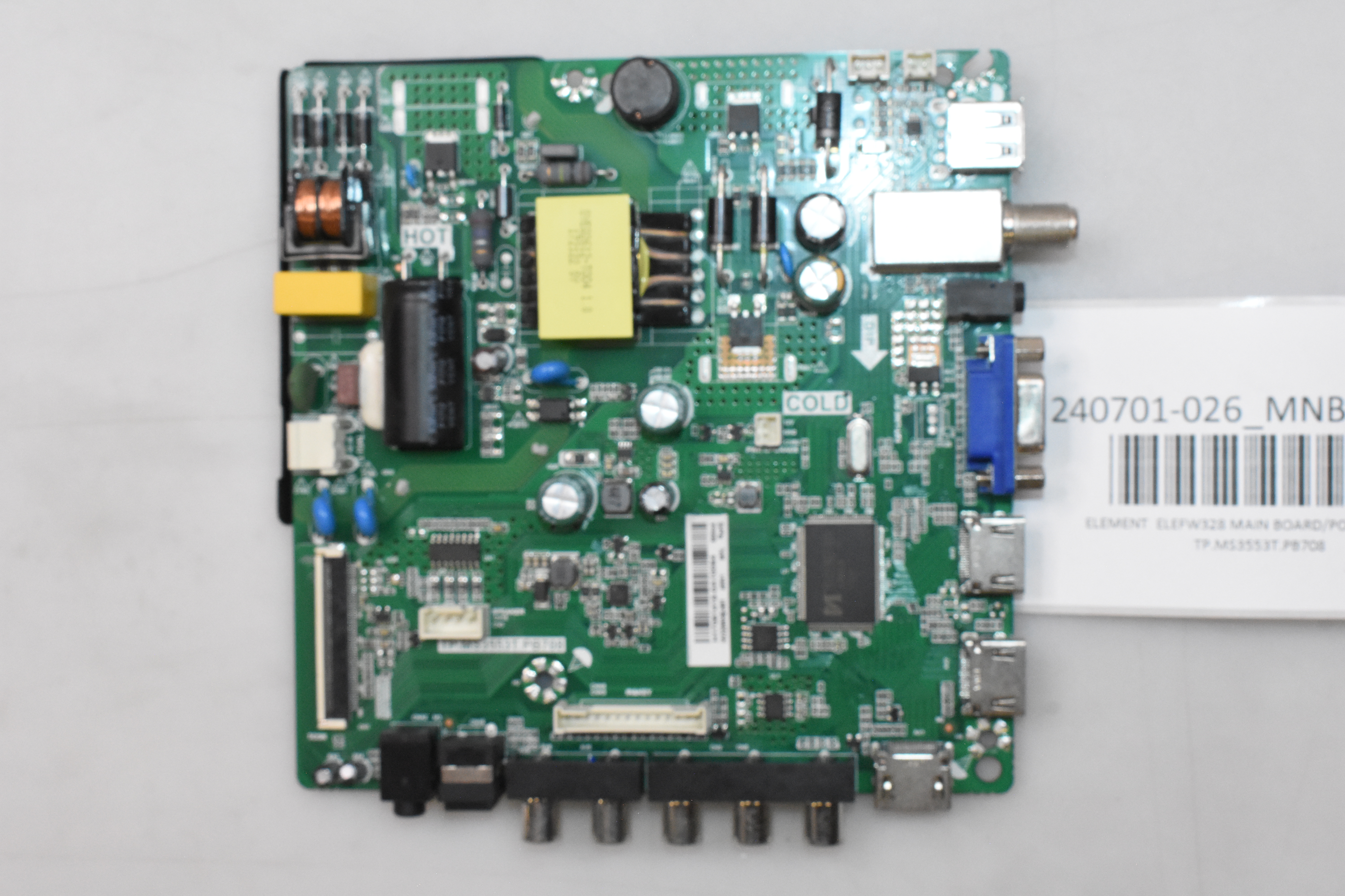 ELEMENT ELEFW328 MAIN BOARD/POWER BOARD TP.MS3553T.PB708 | eBay