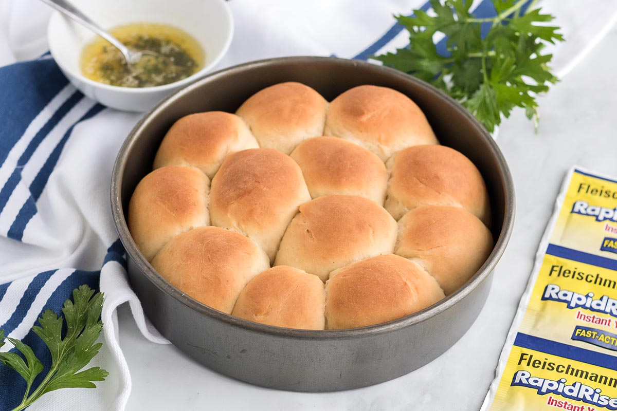 Homemade Garlic Parmesan Rolls