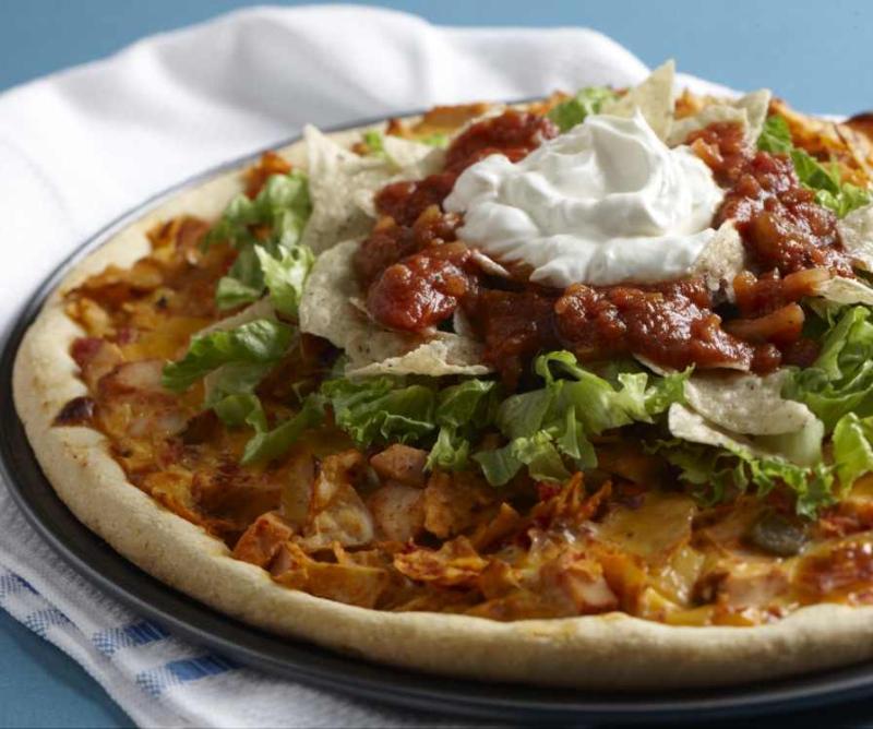 Chicken Nacho Pizza