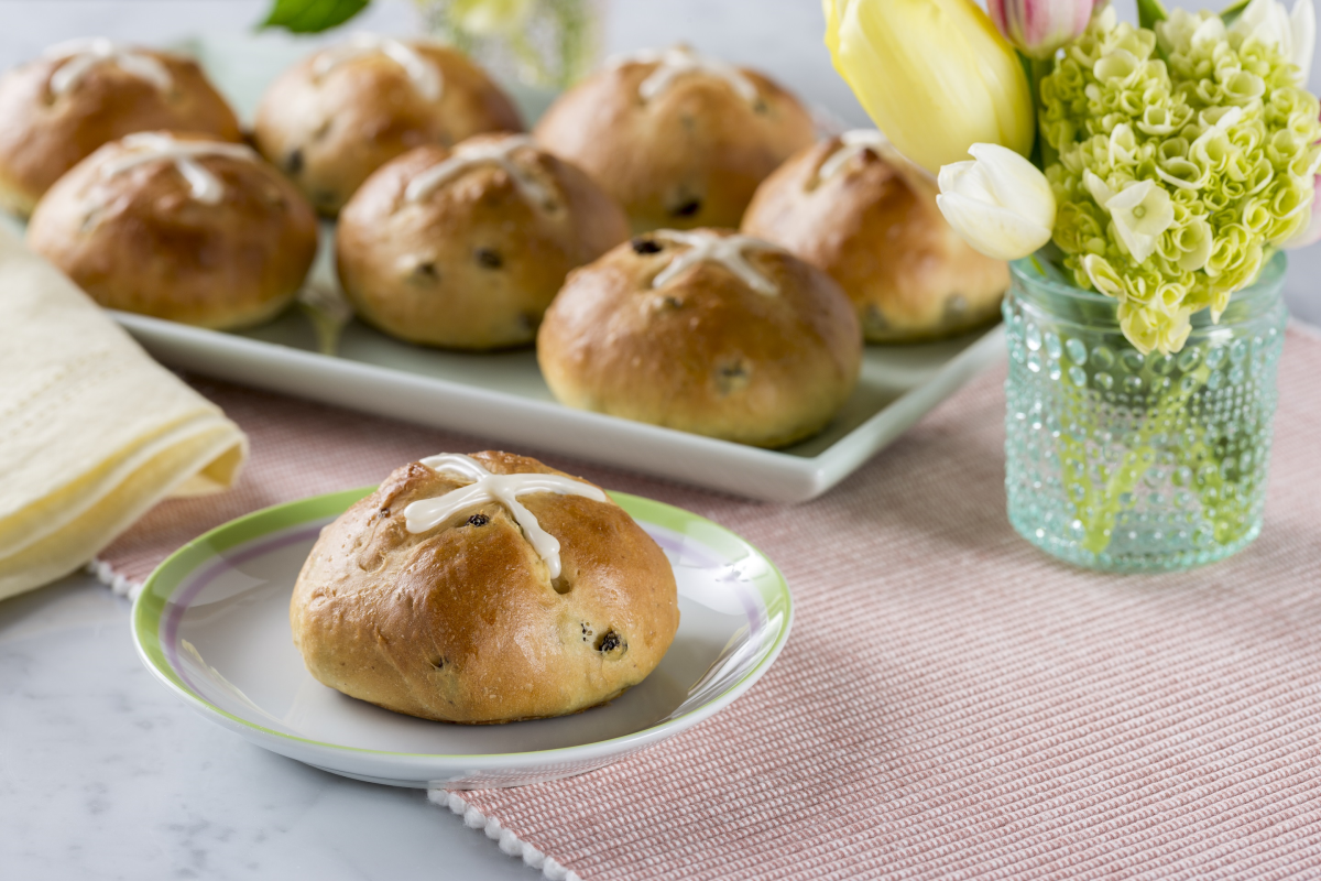 Easy Hot Crossed Buns
