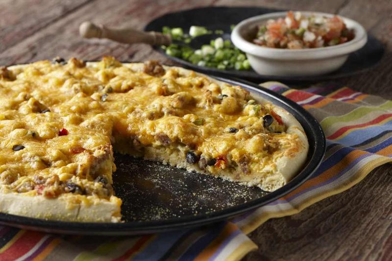 Tex Mex Breakfast Pizza