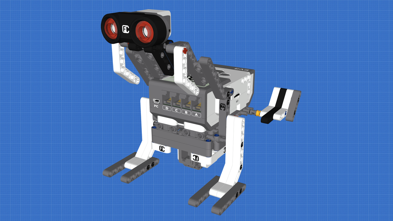 Frog Bot - LEGO Mindstorms Robot that could jump