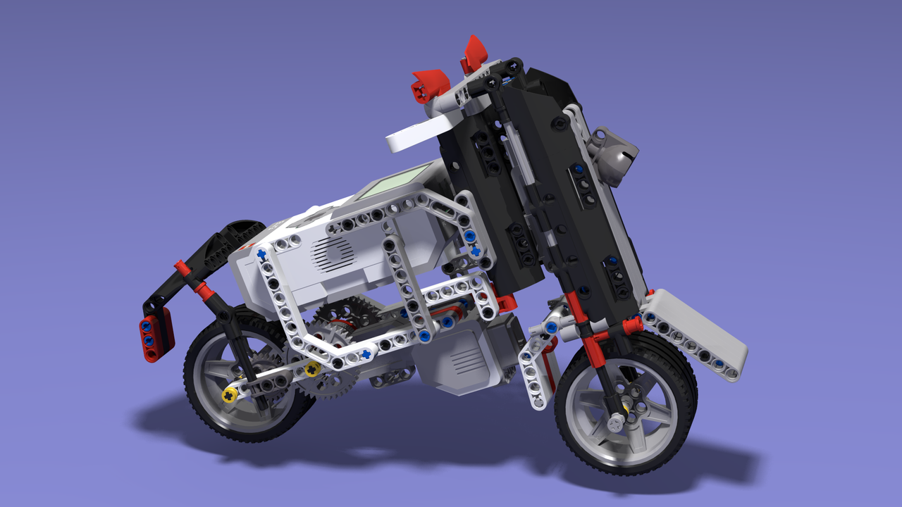 Handlebar - Chopper Motorcycle built with LEGO Mindstorms EV3
