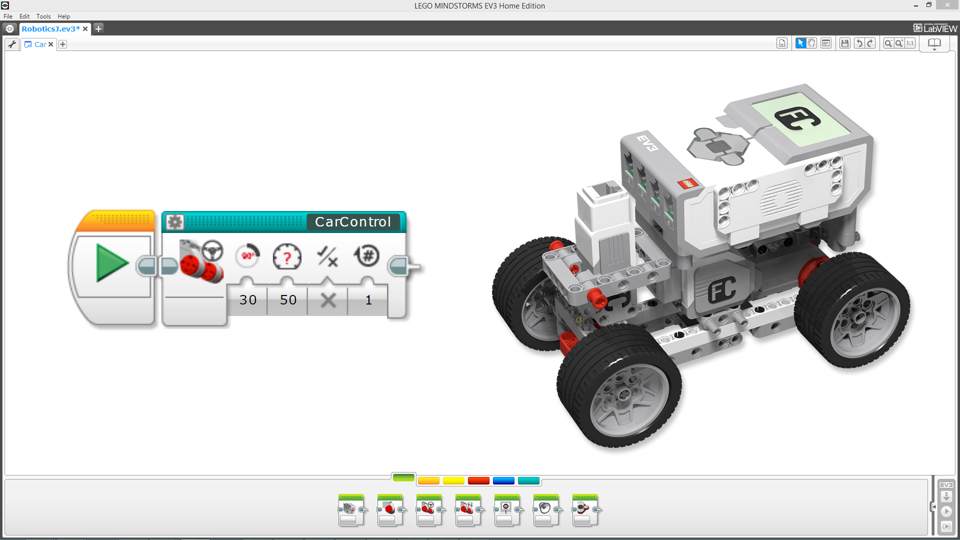 FLLCasts | EV3-G MyBlock for moving the Boomer
