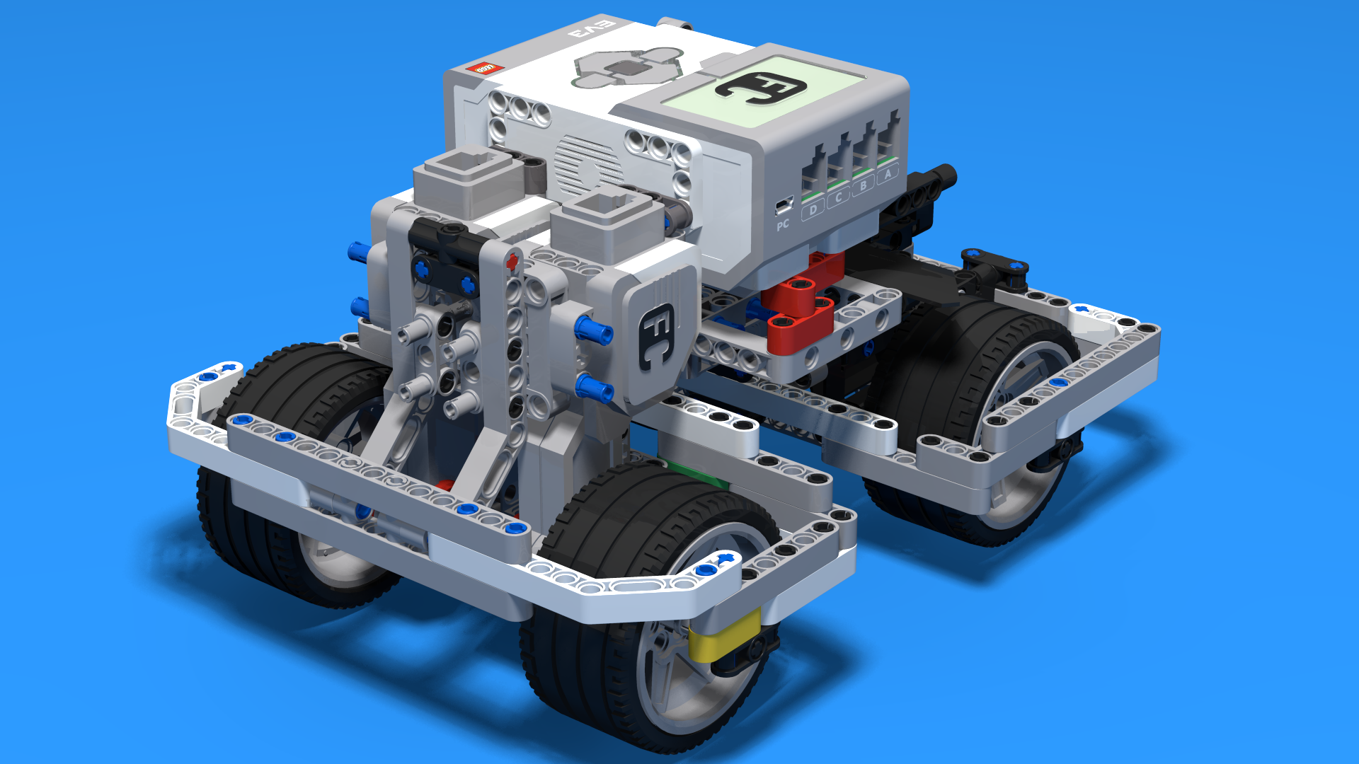 FLLCasts | Two rear motors on BigDaddy Competition Construction Robot