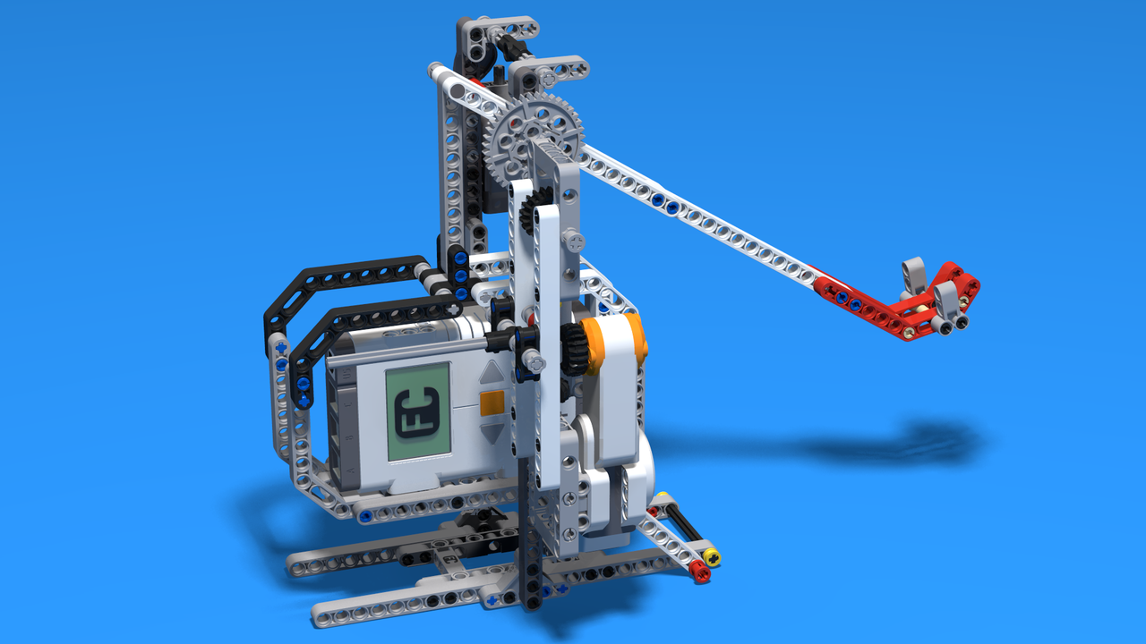FLLCasts | LEGO Mindstorms Catapult Motor and Touch Sensor