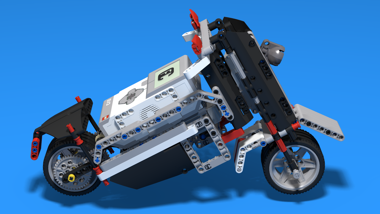 FLLCasts | Ninja - Sports Motorcycle built with LEGO Mindstorms EV3