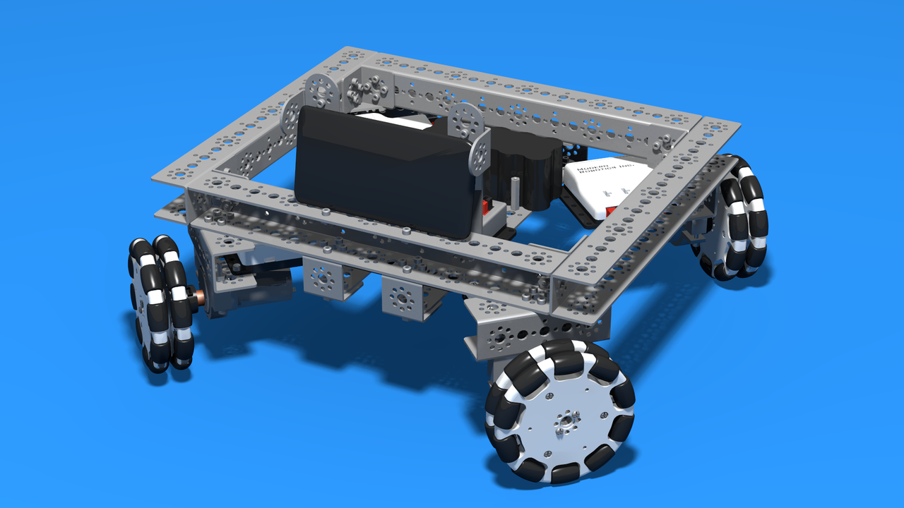 FLLCasts | Tetrix Box Robot chassis for FTC competitions