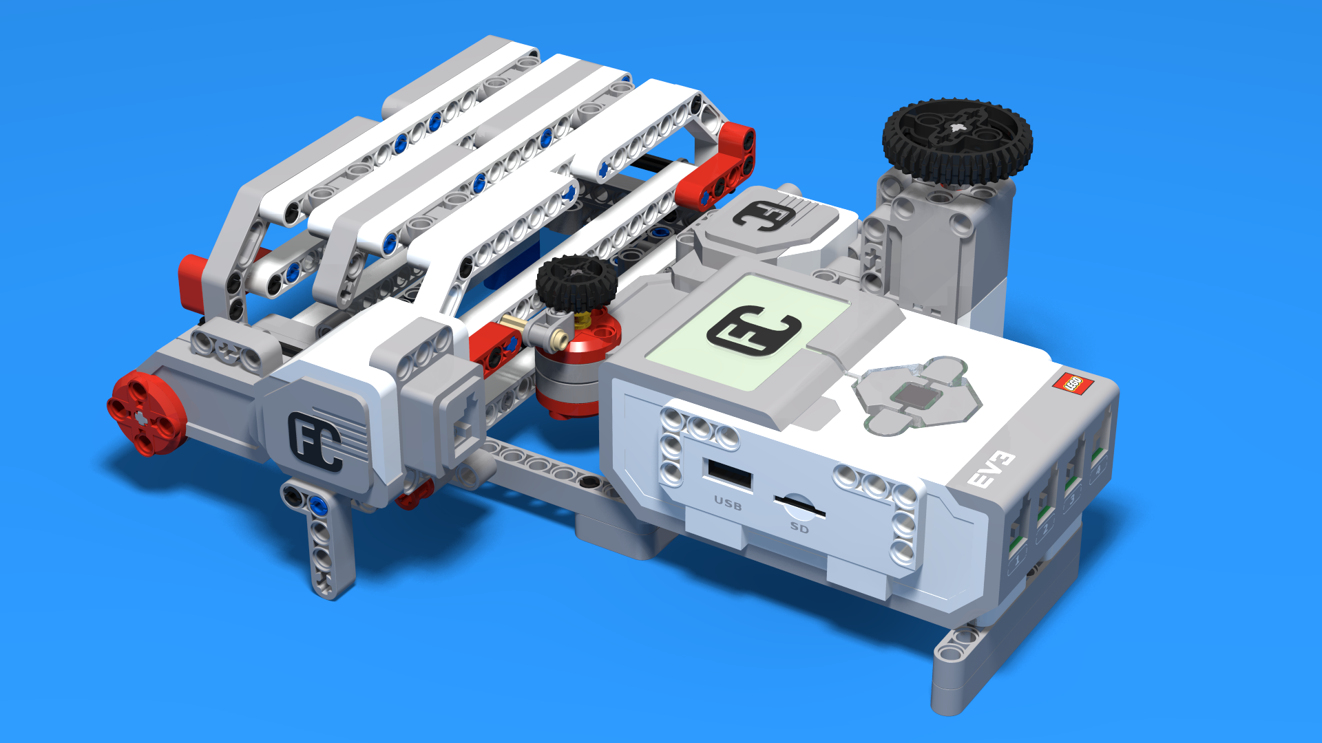 FLLCasts | Safe built from LEGO EV3