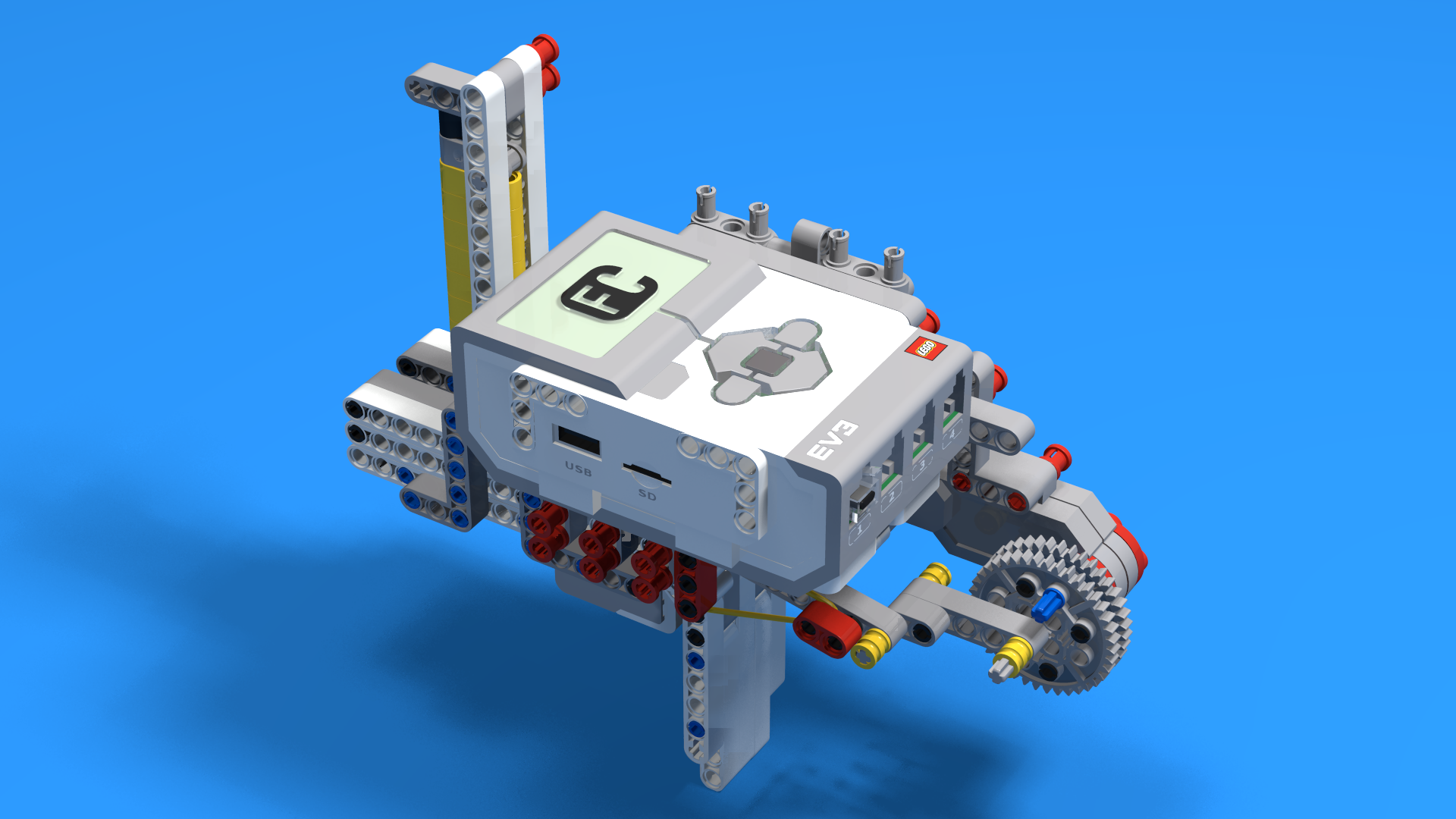 FLLCasts | Shooting Gun build from EV3 Lego Mindstorms