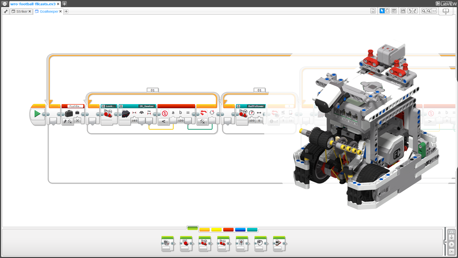 FLLCasts | WRO Football EV3 LEGO Mindstorms Project