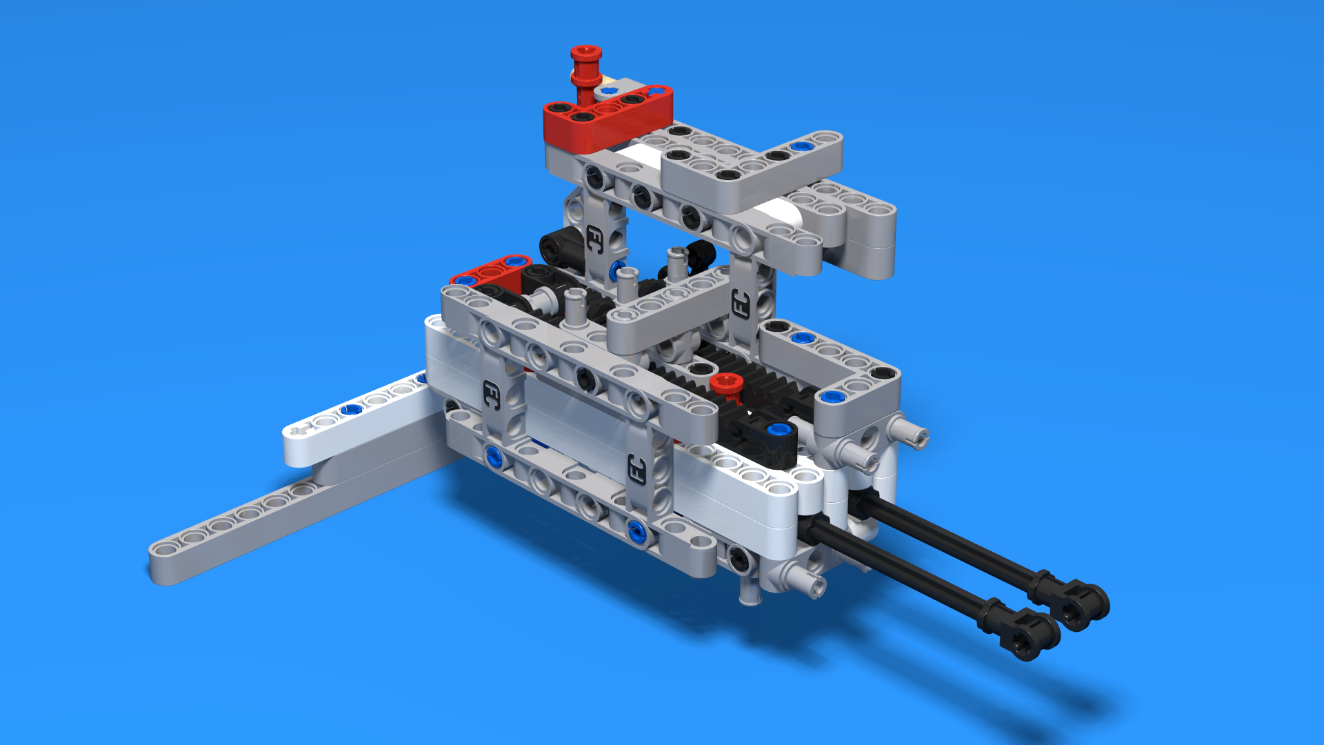 FLLCasts | Rack attachment for lifting built with LEGO Mindstorms EV3