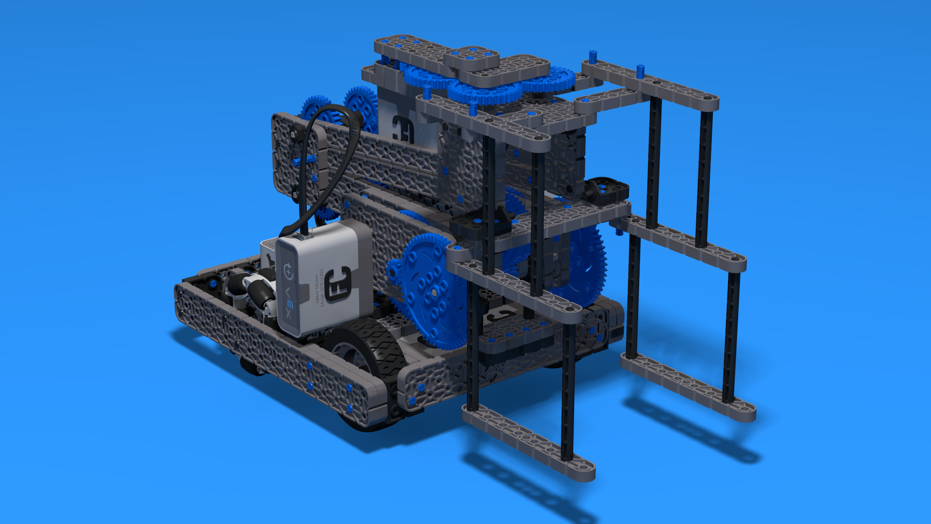 FLLCasts | Sports Chassis With Eight Bar Lifting Mechanism - VEX IQ