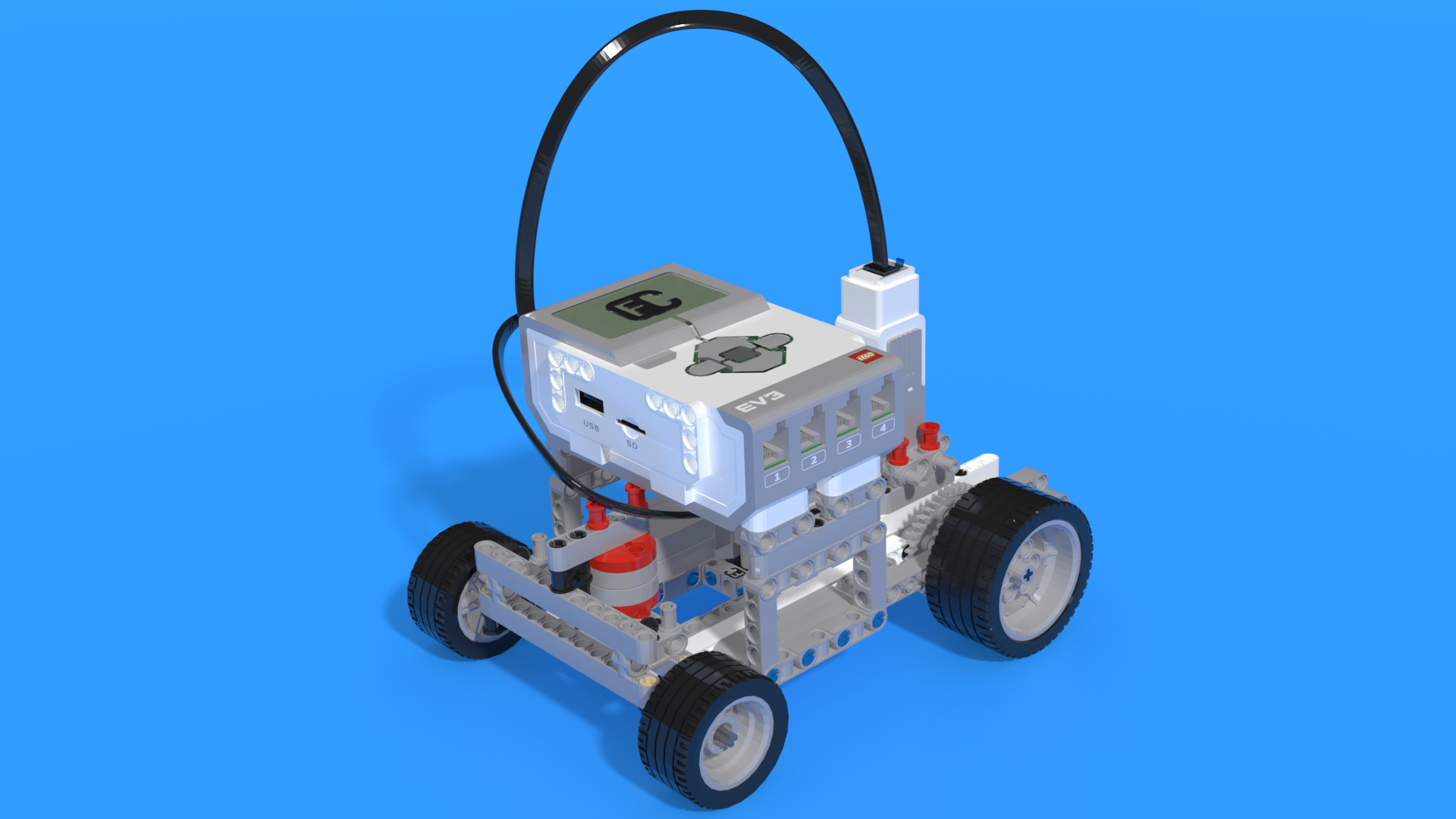 FLLCasts | Francesco 2 - Simple LEGO EV3 Car with differential