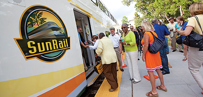 Central Florida gets a boost from SunRail | Florida's 2014 Economic ...