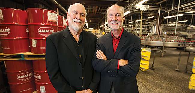 Oil men: Amalie Oil's Harry and Rick Barkett | Manufacturing in Florida ...
