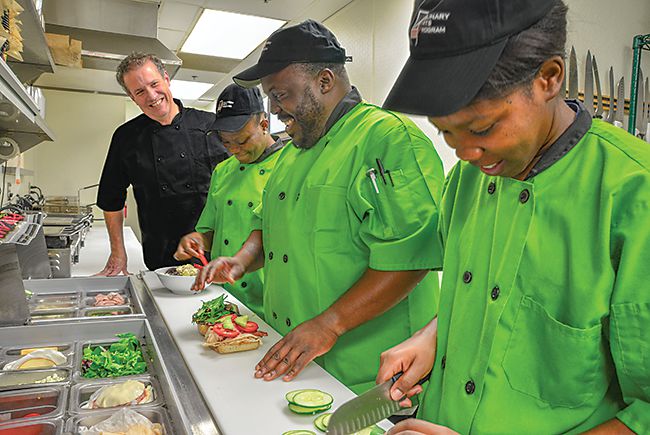 Turning the tables: Training the homeless for culinary careers ...
