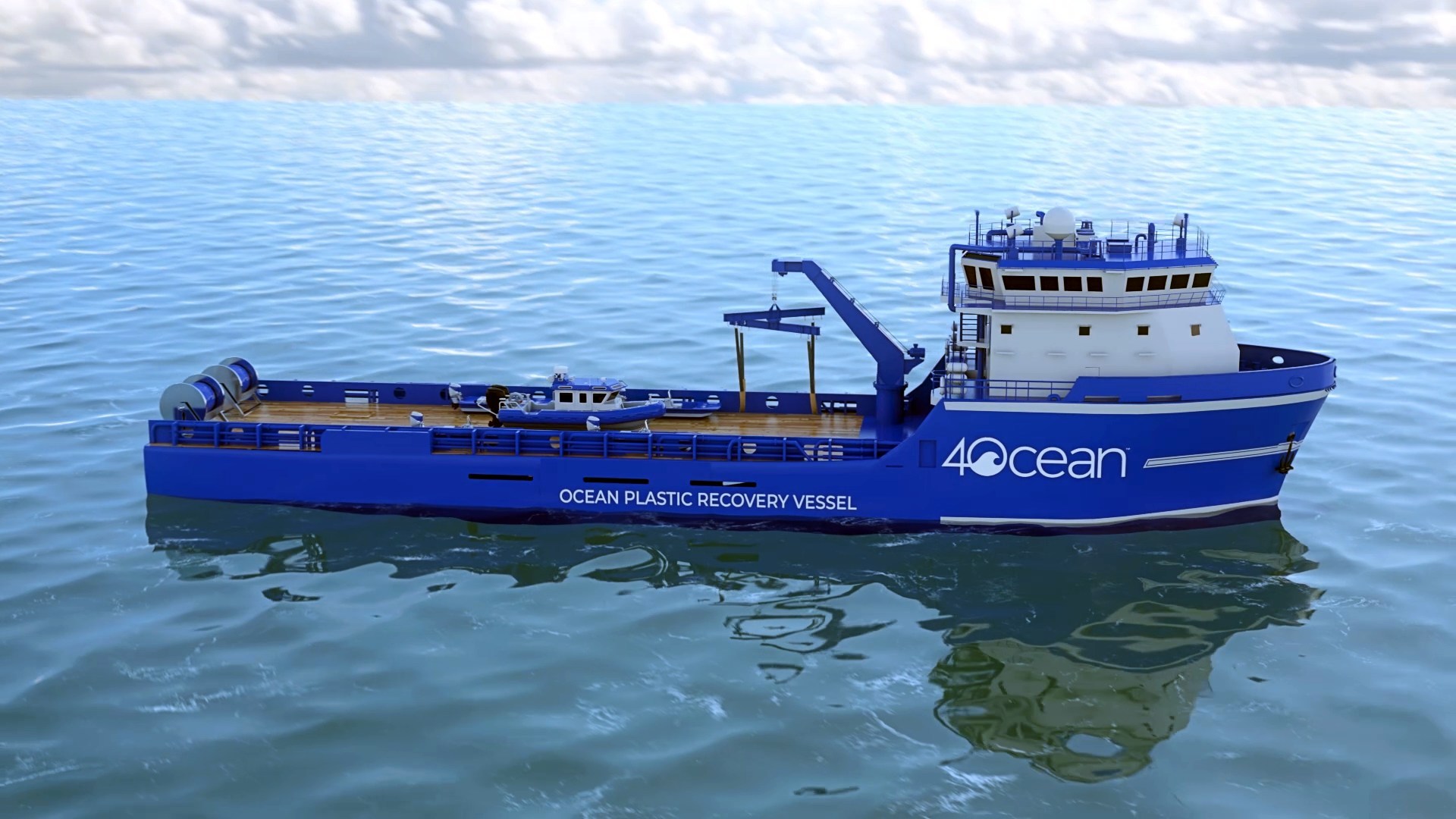 4ocean Unveils One-Of-A-Kind 135-Foot Ocean Plastic Recovery Vessel ...