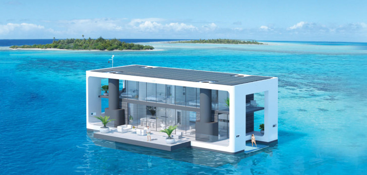 ARKUP showcases next-generation floating home, Arkup #1, during the ...