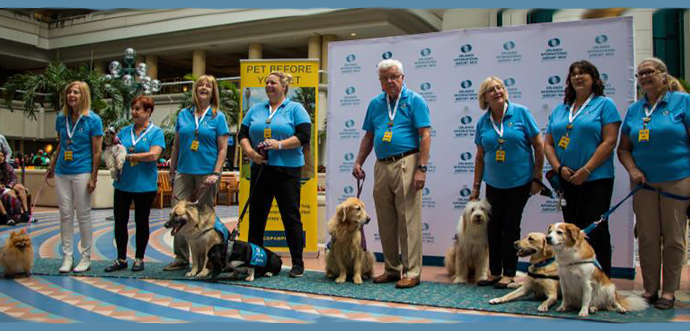 Orlando International Airport Launches New Therapy Dog Program ...