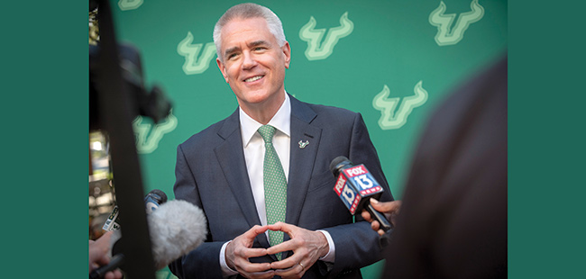 USF's new president Steve Currall - Florida Trend | Feature