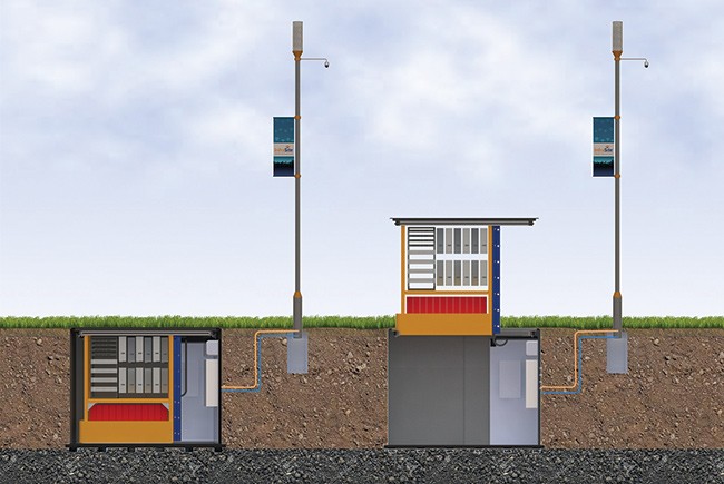 InfraSite Solutions offers underground storage units for 5G tower ...