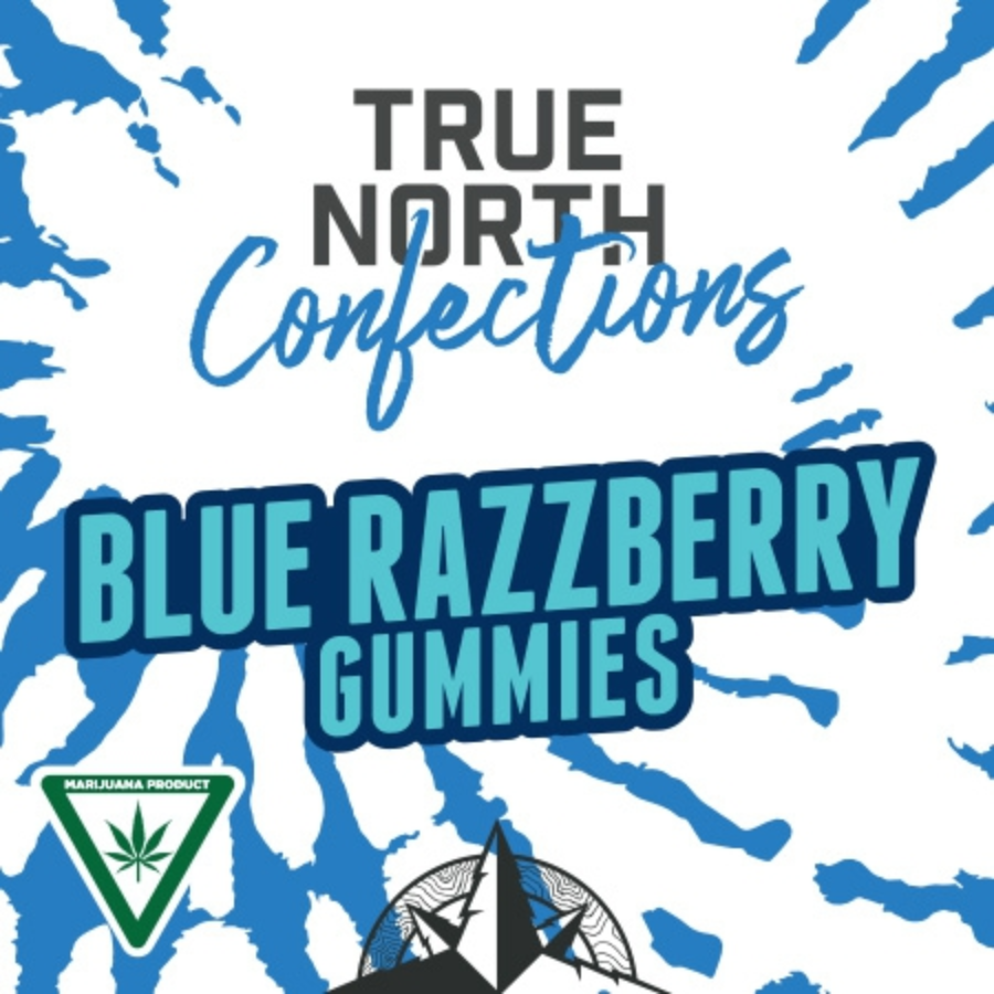 True North Collective MI: Blue Razzberry Gummy 60mg | Leafly