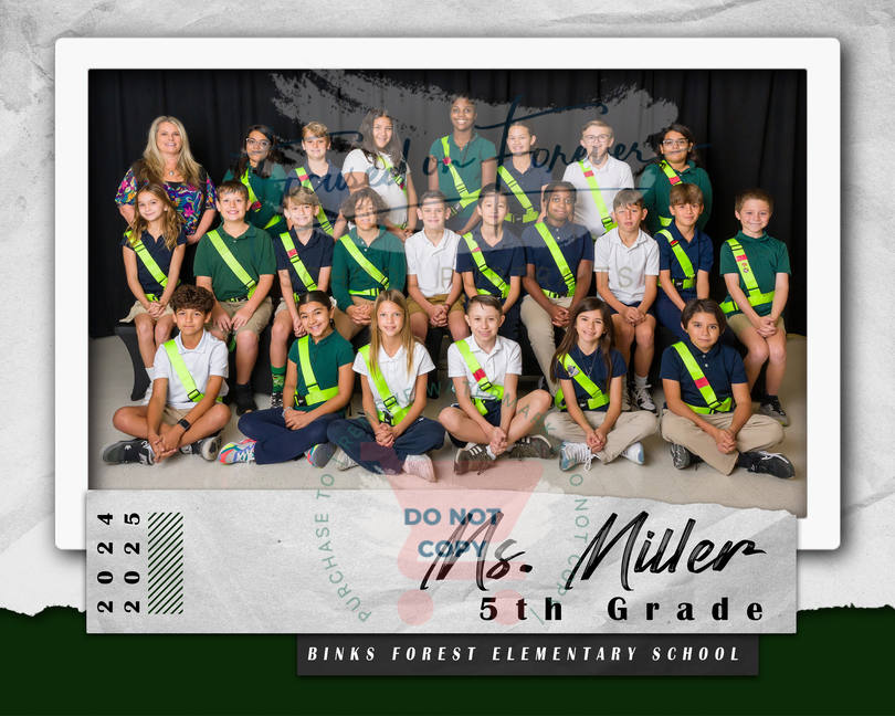 Binks Forest Elementary Class Portraits 2024-2025 - Find My Portraits ...