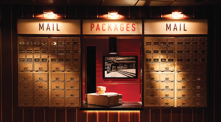 Mailroom New York | Members and their guests receive a complimentary ...