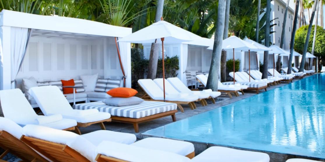 Delano Beach Club Miami | Complimentary Round of Drinks with a Cabana ...