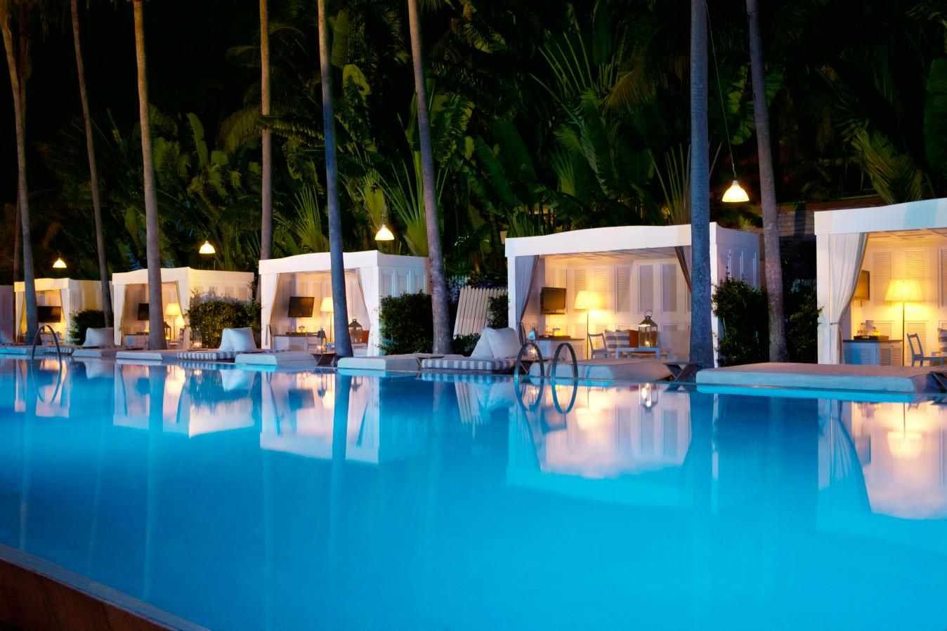 Delano Beach Club Miami | Complimentary Round of Drinks with a Cabana ...