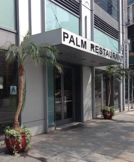The Palm New York | Receive a complimentary choice of a glass of house ...