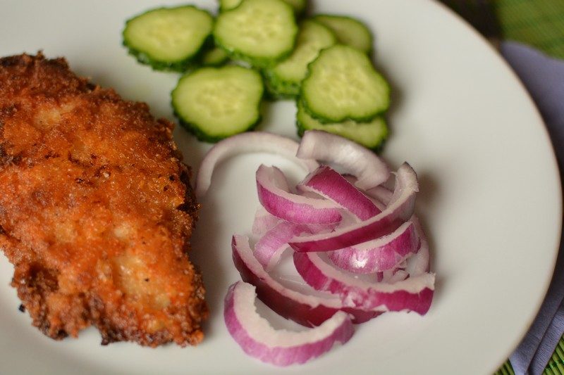 Crispy Fried Chicken with Parmesan Crust