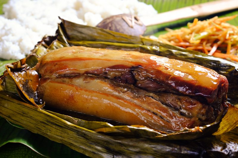 Slow Cooker Pork Luau