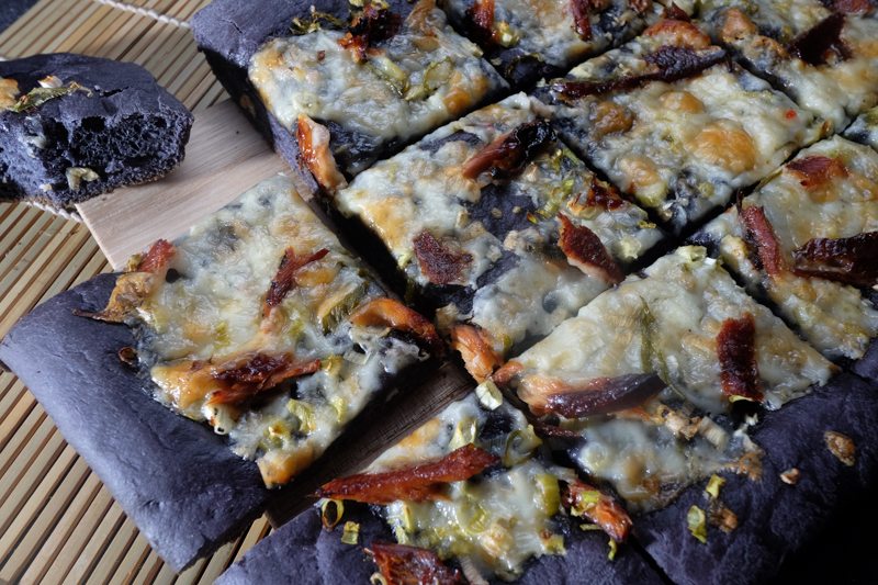 Squid Ink Pizza Dough Recipe