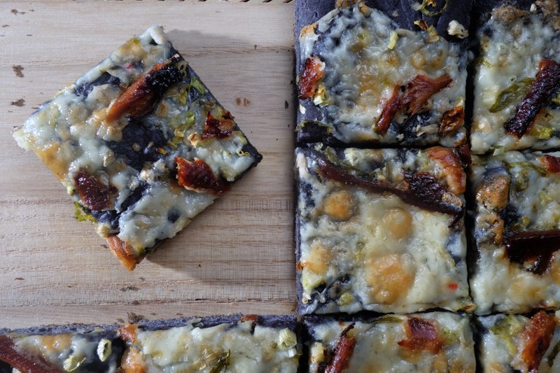 Squid Ink Pizza Dough Recipe