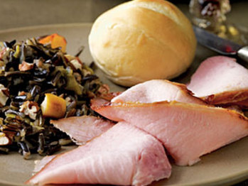 Bourbon And Orange Glazed Ham Recipe from MyRecipes on FoodPair