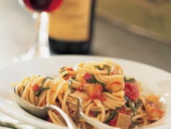 Spaghetti Alla Norma Recipe from MyRecipes on FoodPair