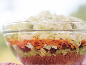 Dig Deep Layered Summer Salad Recipe from Martha Stewart on FoodPair