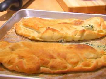 Spinach And Ricotta Calzone Recipe from Food Network on FoodPair