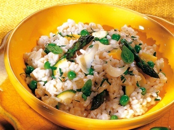Spring Risotto Recipe from Cookstr on FoodPair