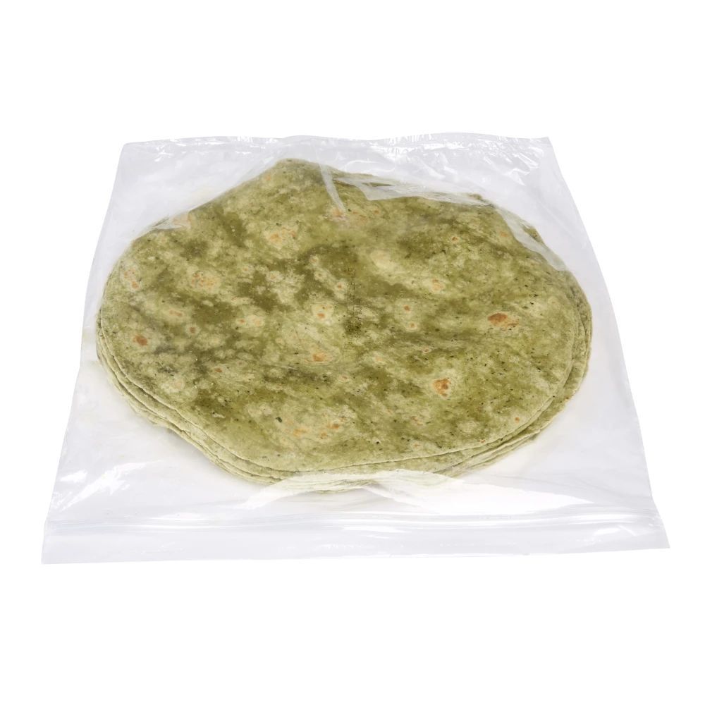 Mexican Spinach Flavored Tortilla Wrap | FoodServiceDirect