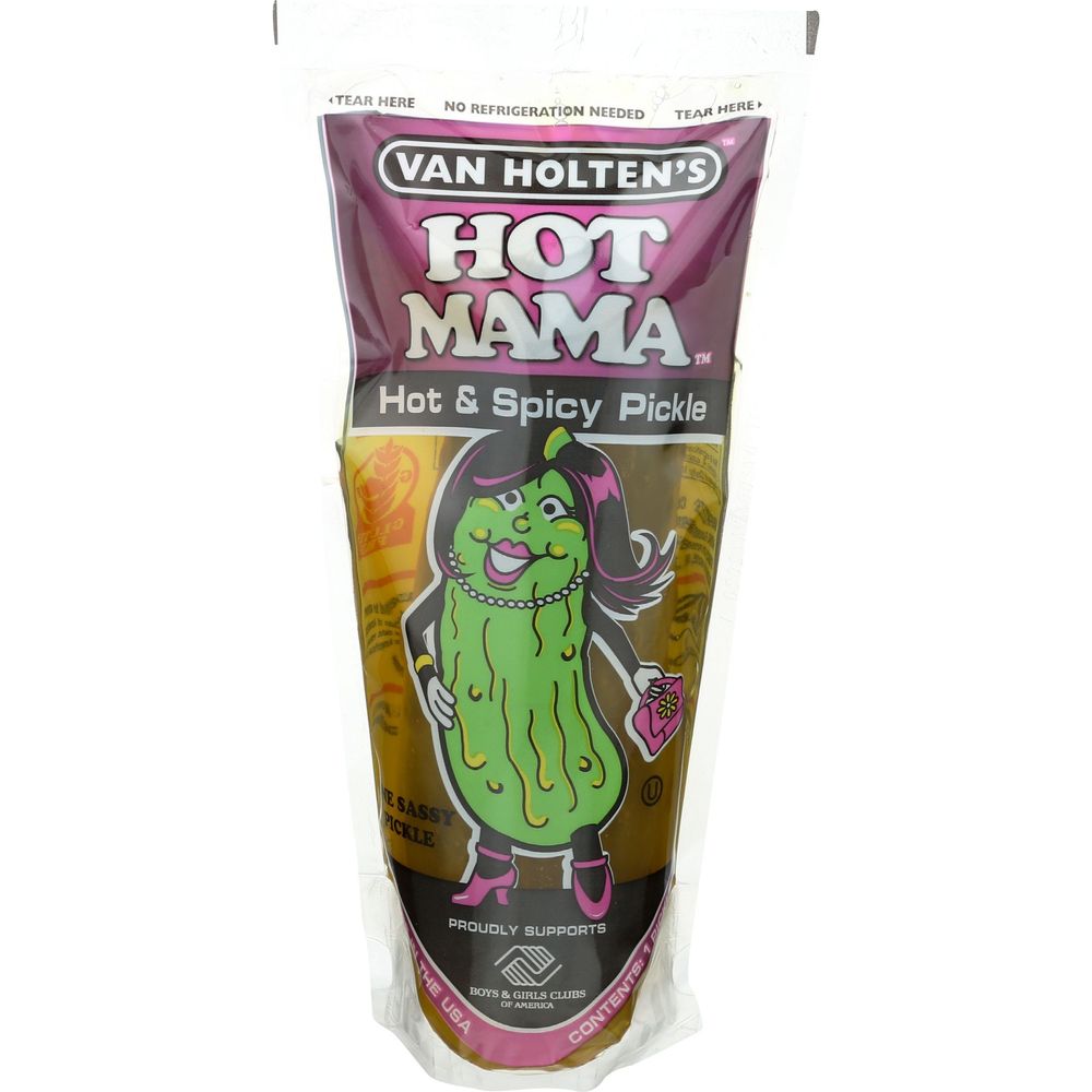 Van Holten's Hot Mama Pickle, 10 Pound -- 12 per case