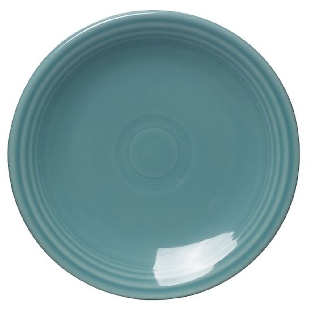Fiesta Classic Rim 6 1/8 inch Turquoise Appetizer Plate, 12 count