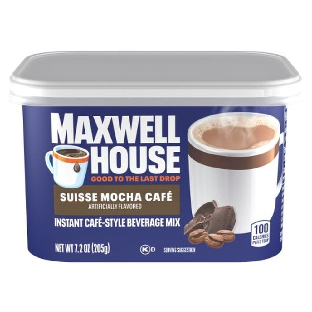 Maxwell House Suisse Mocha Instant Coffee Case | FoodServiceDirect