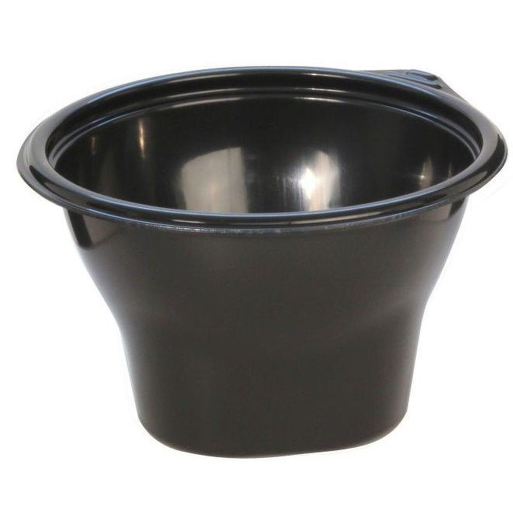 Fabri-Kal SideKicks Black Polypropylene Round Microwavable Container ...